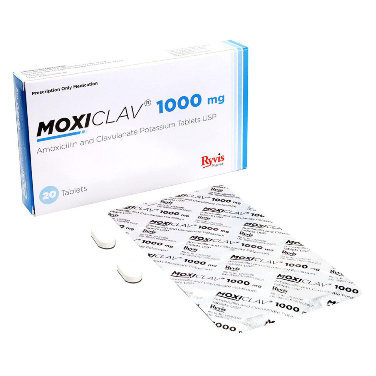 Moxiclav 1000 mg | Ryvis Pharma