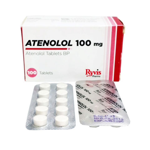 Atenolol Tablets BP 100 mg | Ryvis Pharma