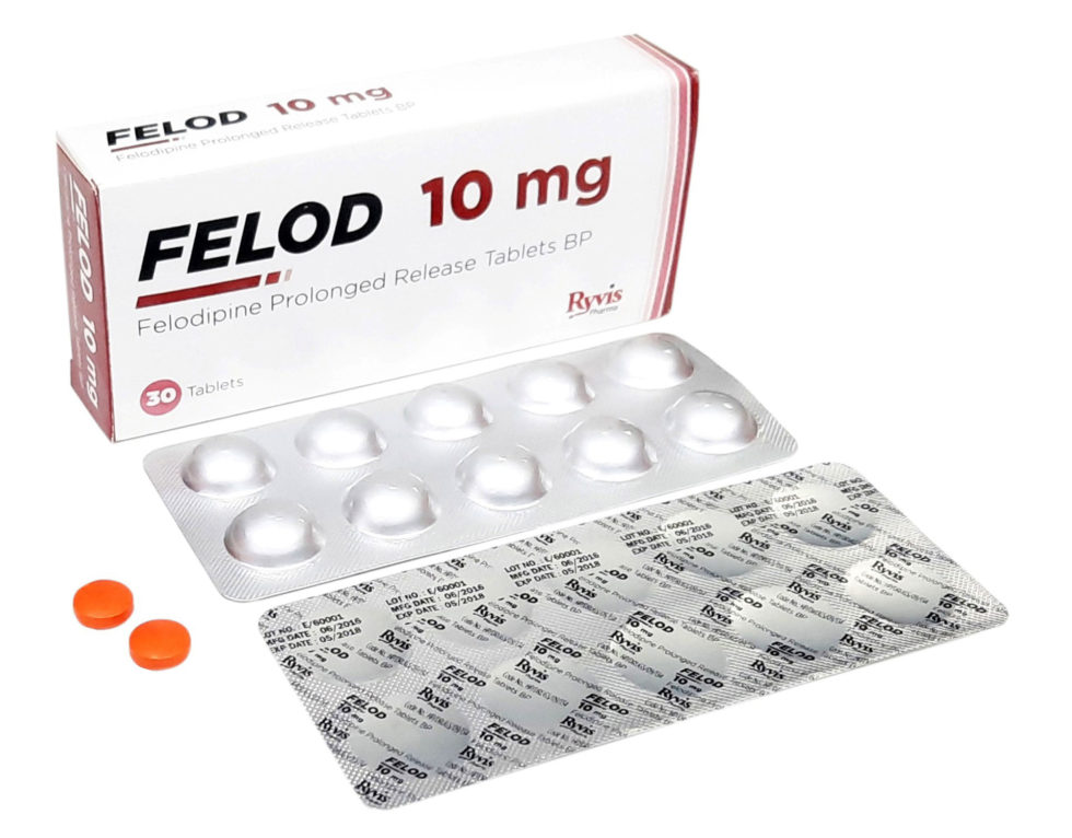 Felod 10 mg | Ryvis Pharma