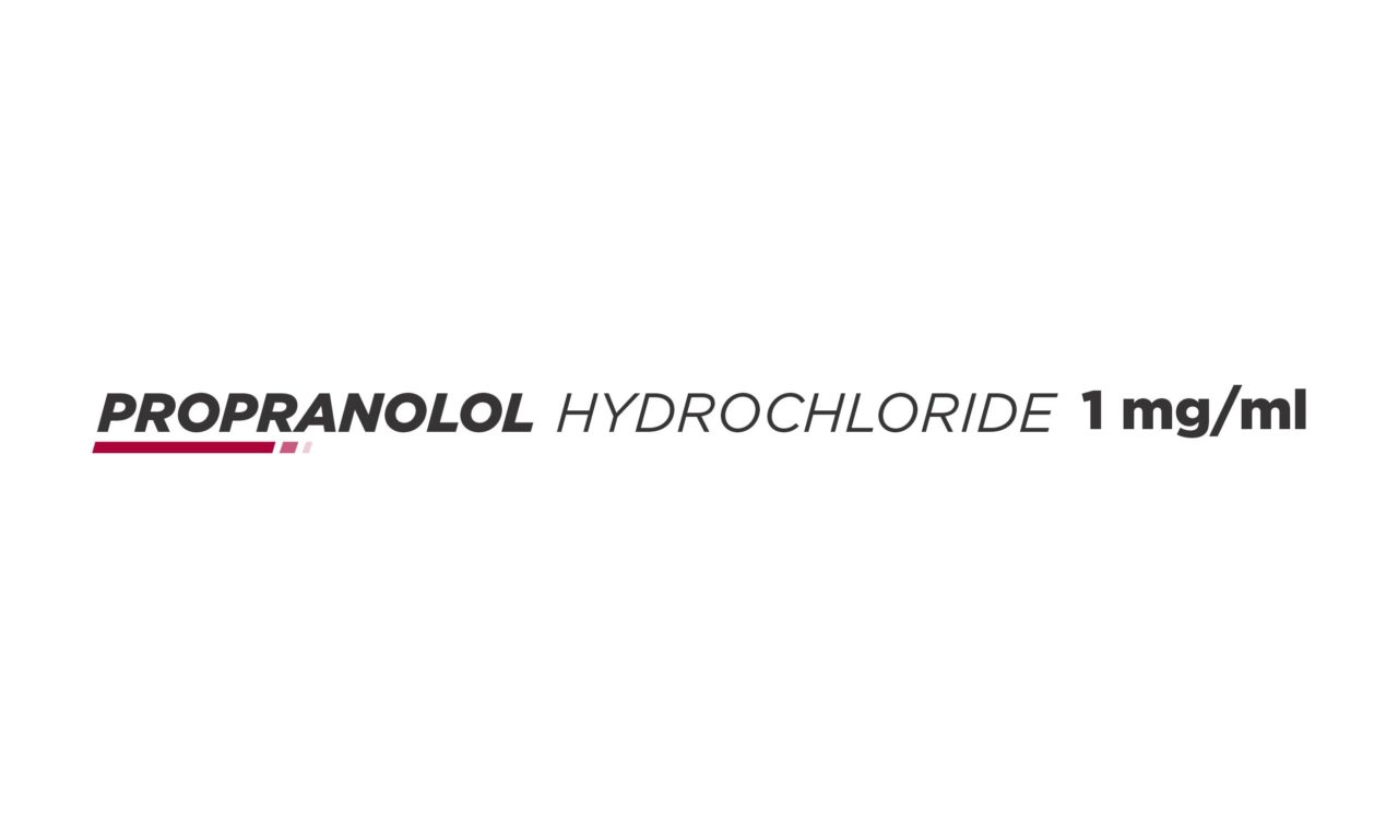 Propranolol hydrochloride Injection USP 1 mg / ml | Ryvis Pharma