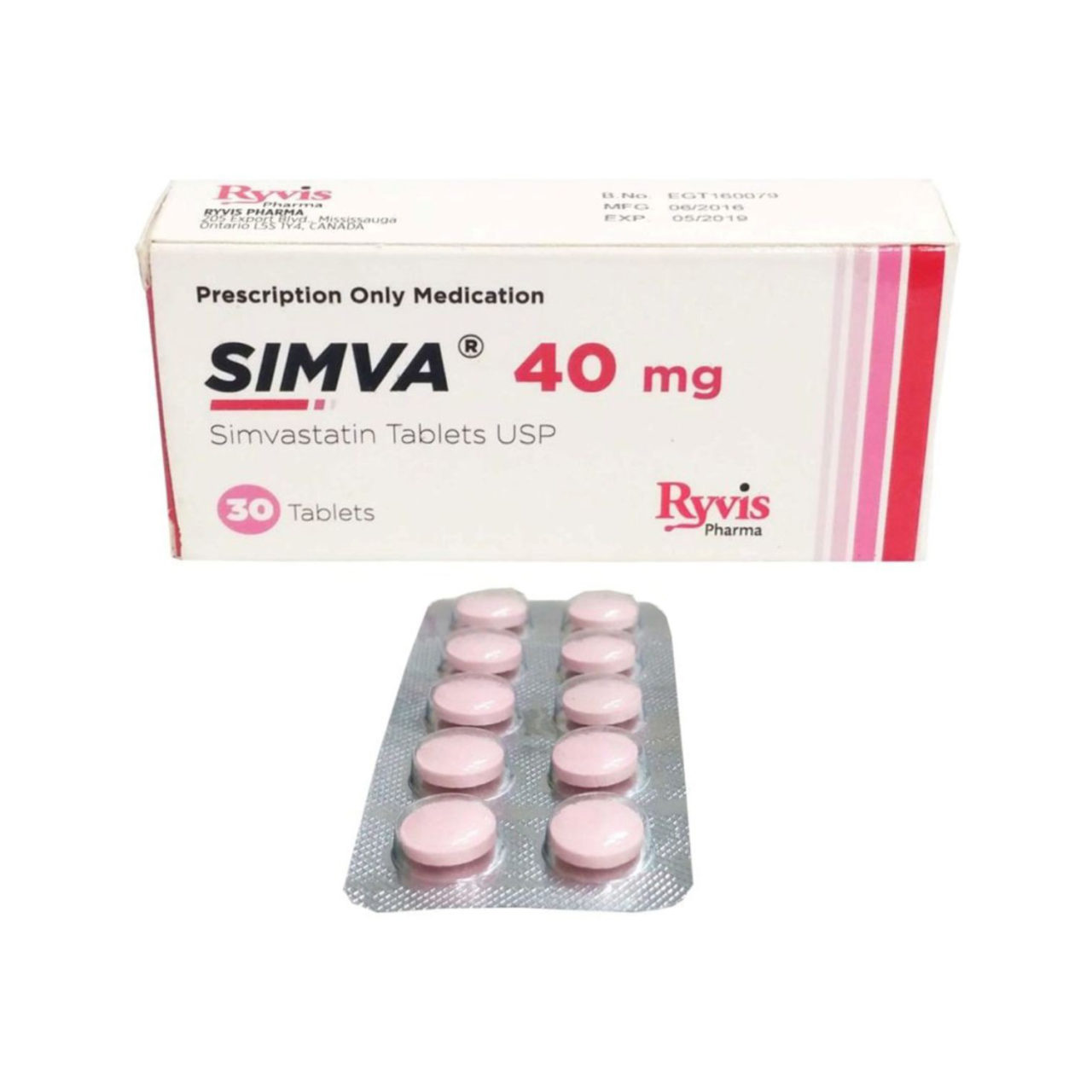 Simva 40 mg | Ryvis Pharma