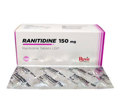 Ranitidine Tablets BP 150 mg | Ryvis Pharma