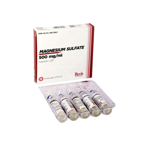 Magnesium Sulfate Injection USP 500 mg / ml | Ryvis Pharma