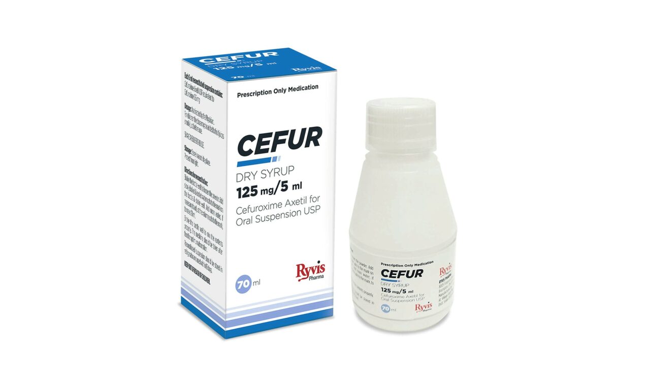 Cefur Dry Syrup 125 mg / 5ml | Ryvis Pharma